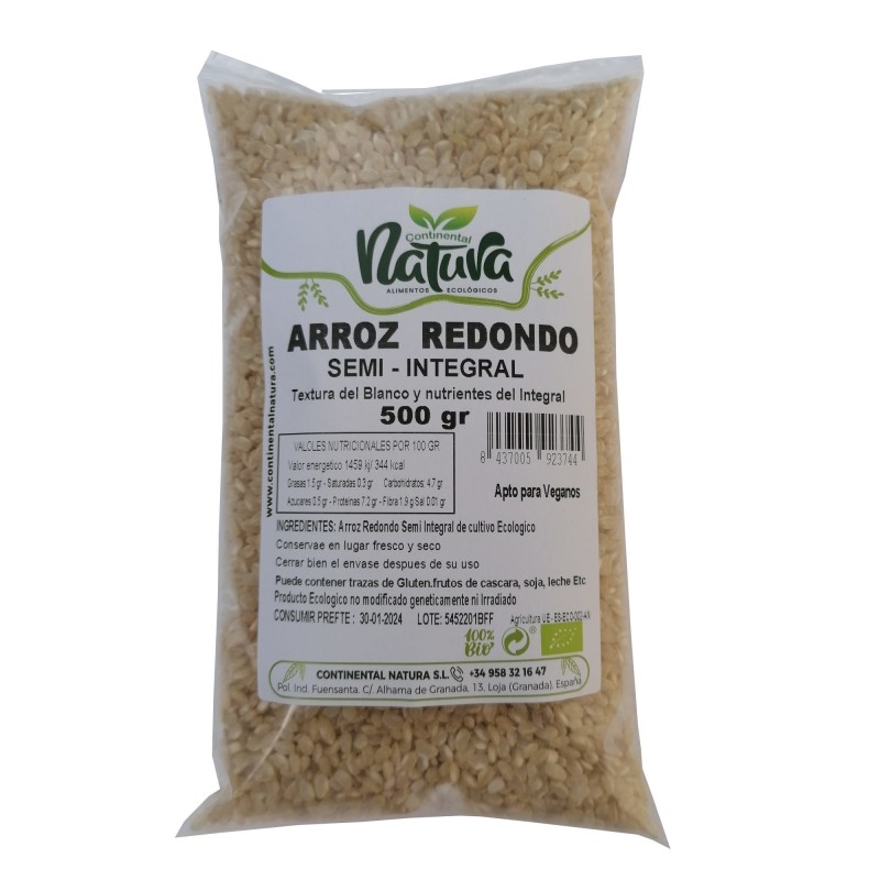 Arroz Redondo Integral 25 KILOS BIO C. Natura