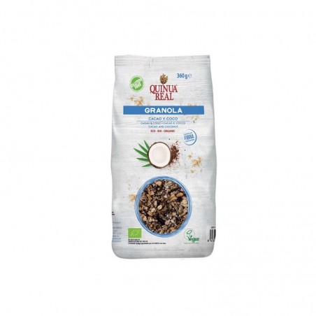 Granola quinoa con cacao y coco bio 360 g Quinua Real